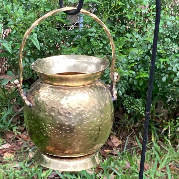 Kitchen | Antique Hammered Brass Cauldron | Poshmark